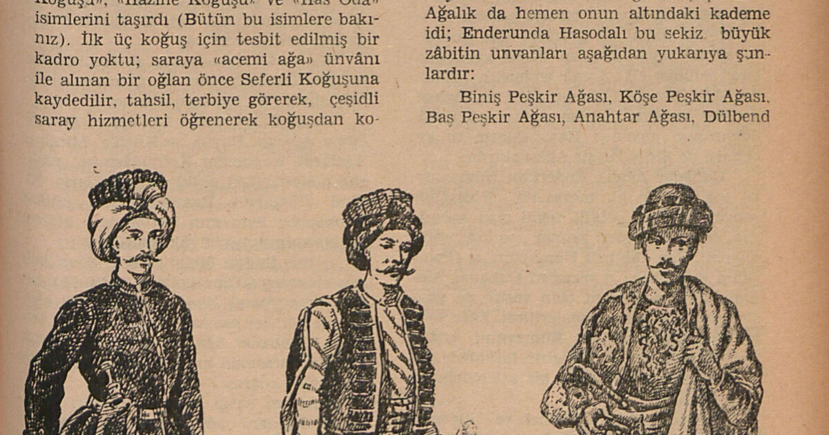 Istanbul Encyclopedia: ÇUHADAR, ÇUHADAR AĞA, RİKAB BAŞÇUHADARI AĞA