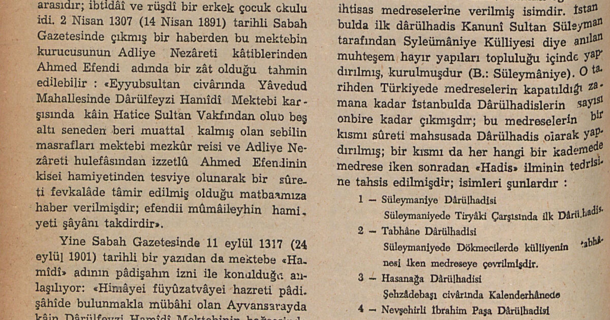 Istanbul Encyclopedia: DÂRÜLFÜNUN CADDESİ