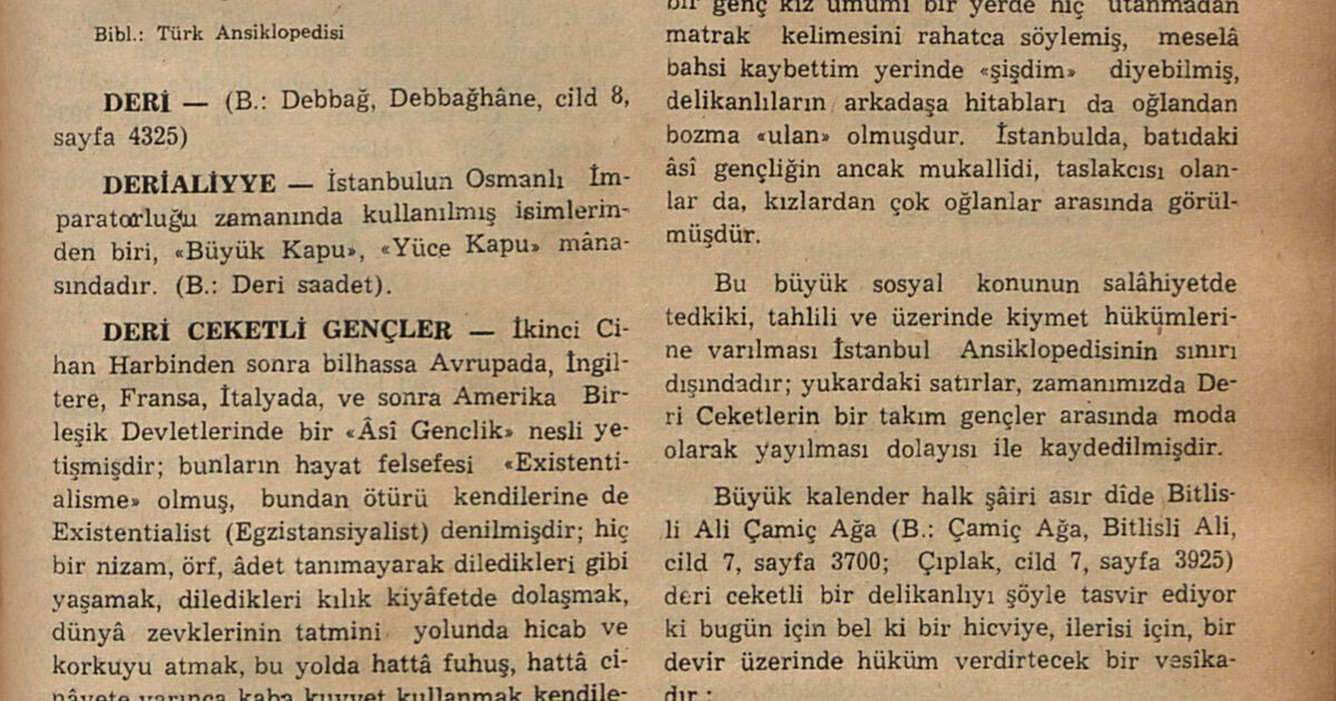 Istanbul Encyclopedia: DERGÂH