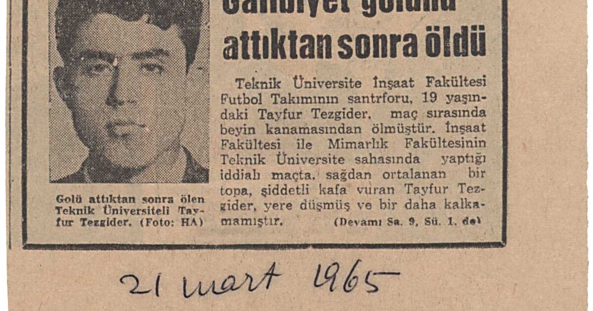 Istanbul Encyclopedia: Clipping about Tezgider (Tayfur)