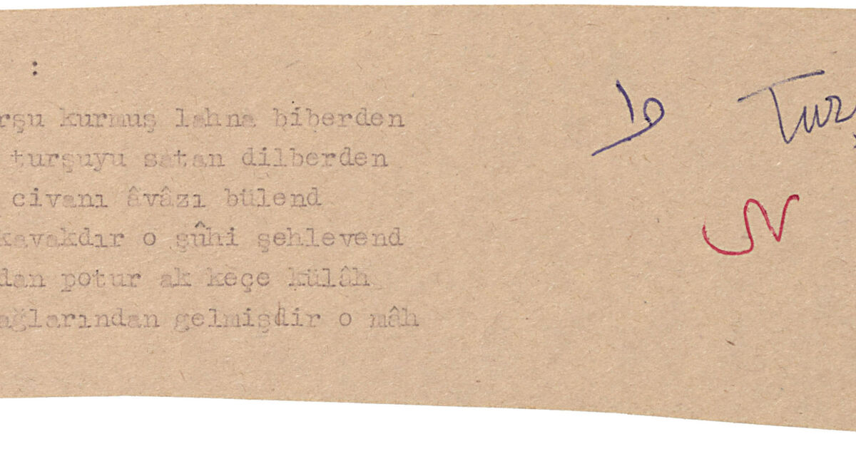 Istanbul Encyclopedia: Poem titled "Turşucu"