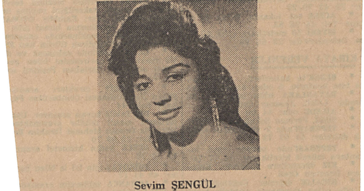 Istanbul Encyclopedia: Clipping about Şengül (Sevim)
