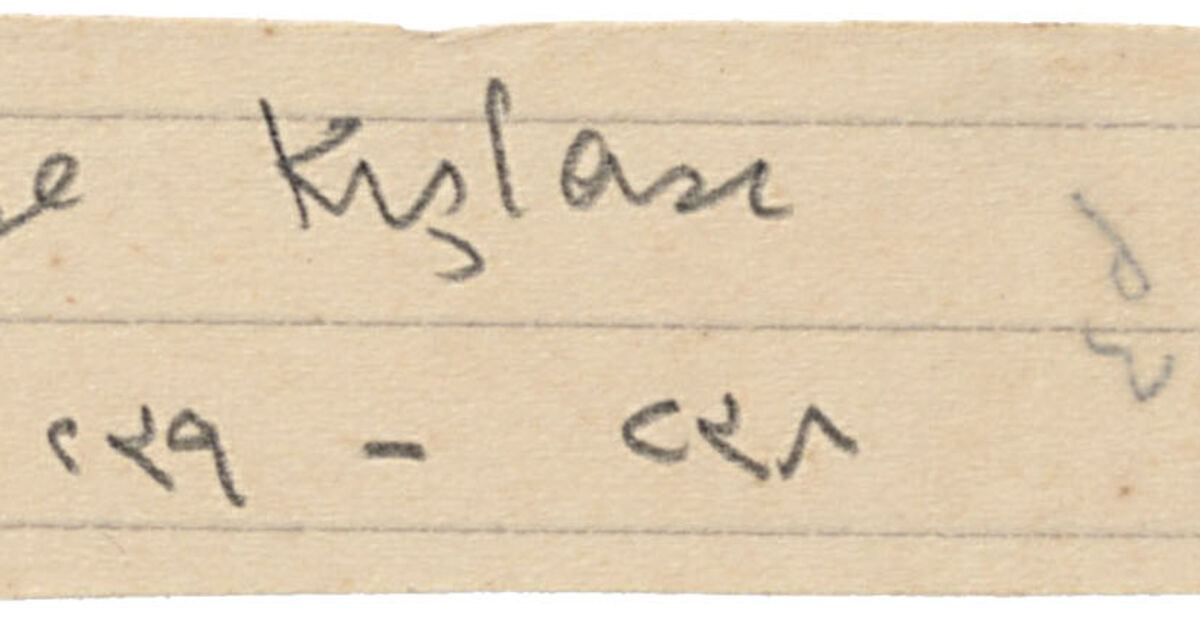 Istanbul Encyclopedia: Note titled "Selimiye Kışlası" (Selimiye Ward)