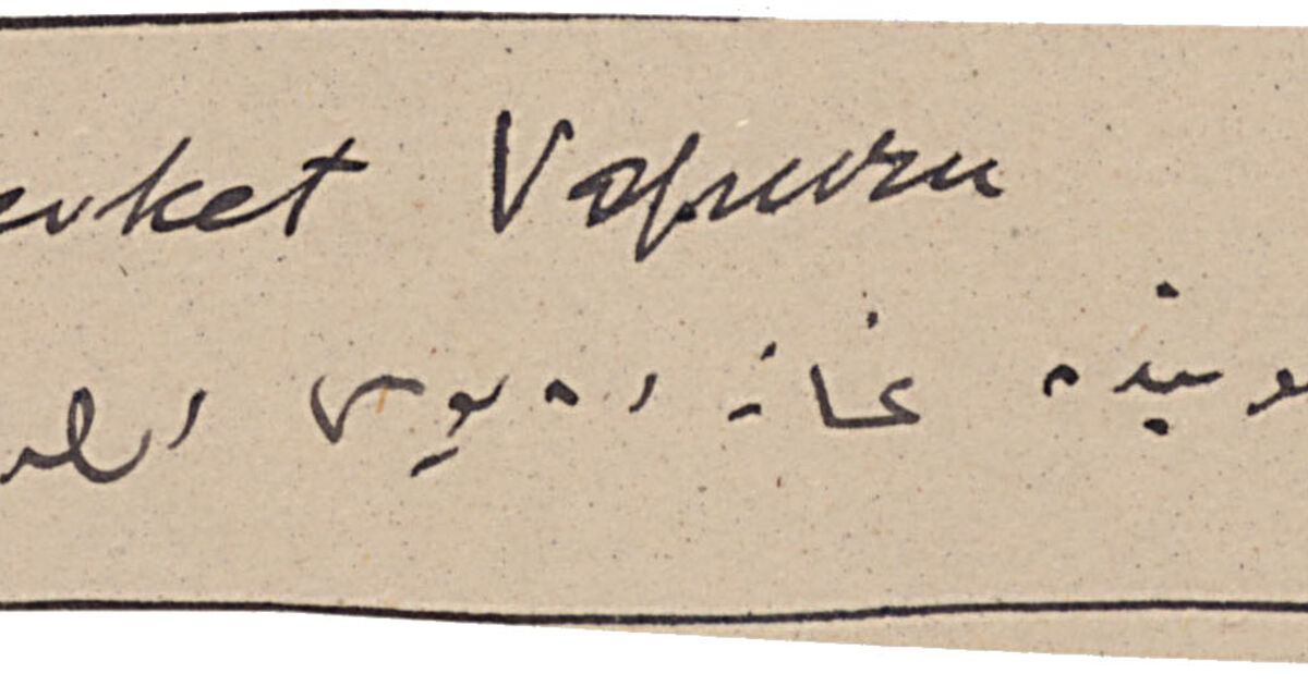 Istanbul Encyclopedia: Note titled "Peyki Şevket Vapuru" (Peyki Şevket ...