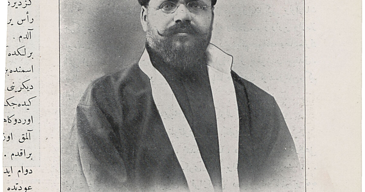 Istanbul Encyclopedia: Clipping including Haham Başı Avram Naum Efendi ...