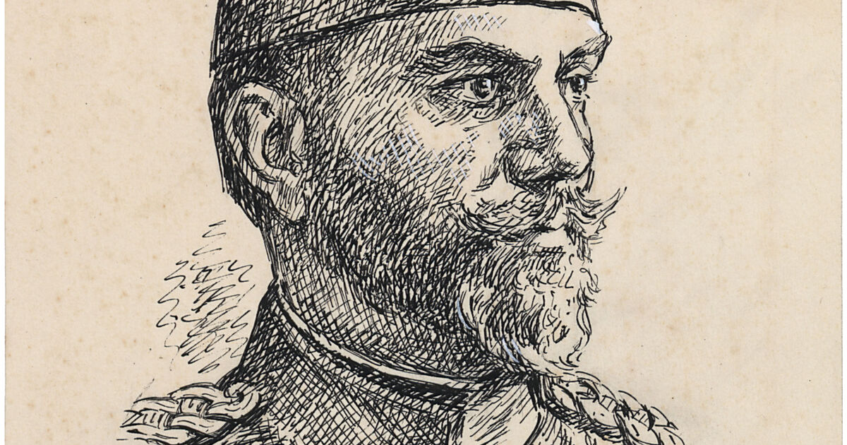 Istanbul Encyclopedia: Mahmud Muhtar Pasha portrait study