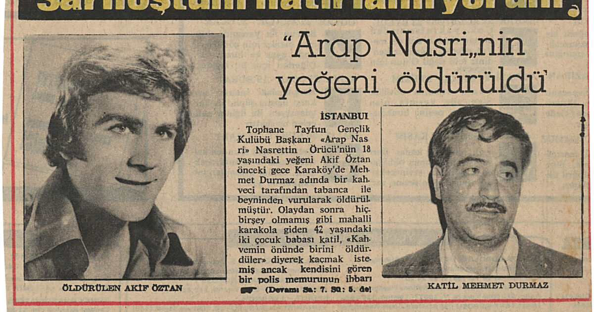 Istanbul Encyclopedia: Clipping about Rowdy, Rowdies, Rowdiness