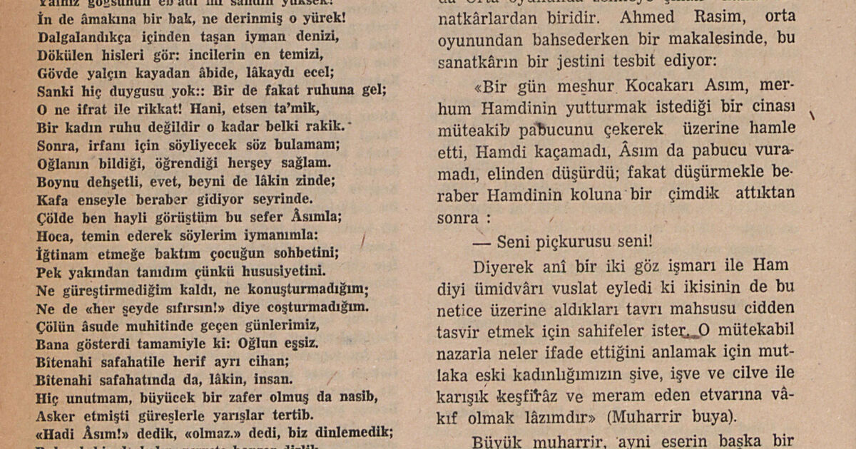 Istanbul Encyclopedia: ÂSIM BABA