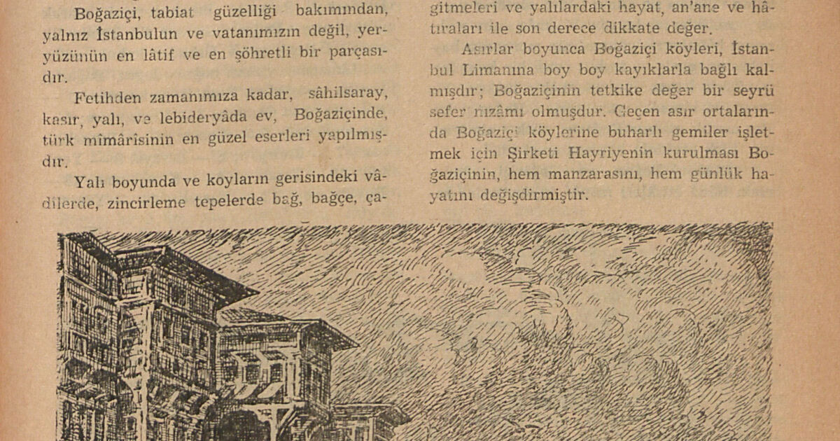 Istanbul Encyclopedia: BOĞAZİÇİ
