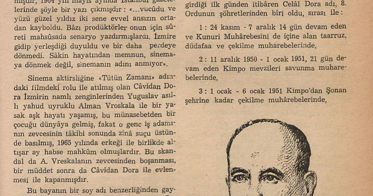 Istanbul Encyclopedia: DORA (Câvidan)